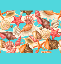 Sea sand seamless pattern Royalty Free Vector Image