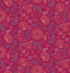 Traditional russian seamless pattern frame Vector Image