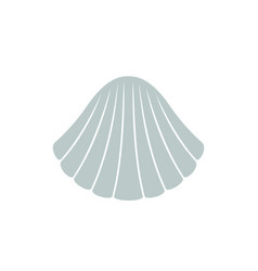 Scallop logo Royalty Free Vector Image - VectorStock