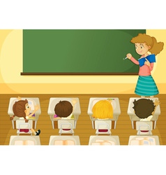 Classroom Royalty Free Vector Image - VectorStock