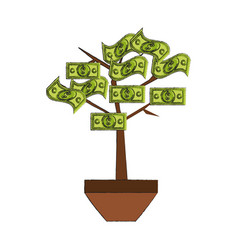 Bill tree Royalty Free Vector Image - VectorStock