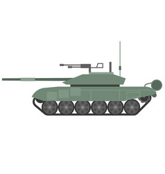 Paper model of a heavy tank Royalty Free Vector Image