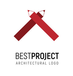 Architect logo Royalty Free Vector Image - VectorStock