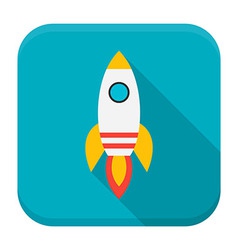 Rocket neon label Royalty Free Vector Image - VectorStock