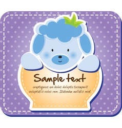 Cute Animal Tab Royalty Free Vector Image - VectorStock