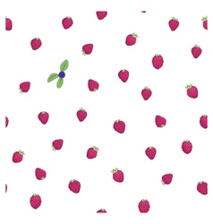 Raspberry frame Royalty Free Vector Image - VectorStock