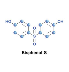 Bisphenol s or bps Royalty Free Vector Image - VectorStock