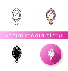 Baroque rich oval shape frame vintage Royalty Free Vector