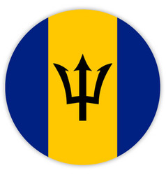 Simple round flag Royalty Free Vector Image - VectorStock