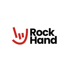 Rock sign Royalty Free Vector Image - VectorStock