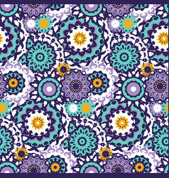 Black and white oodles kaleidoscope Royalty Free Vector