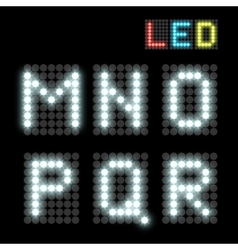 Neon scene laser show Royalty Free Vector Image