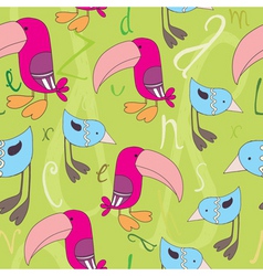 Animals pattern Royalty Free Vector Image - VectorStock