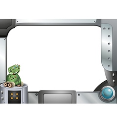 Square robot Royalty Free Vector Image - VectorStock