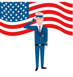 Airforce man design Royalty Free Vector Image - VectorStock