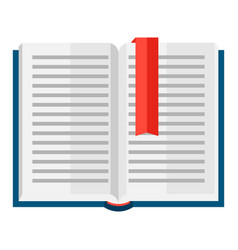 Stylized open book Royalty Free Vector Image - VectorStock