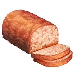 Meatloaf Royalty Free Vector Image - VectorStock