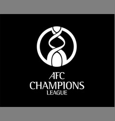 Afc champions league symbol with name logo Vector Image