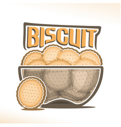 Logo for biscuit Royalty Free Vector Image - VectorStock