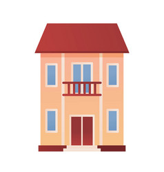 Maluku traditional house Royalty Free Vector Image