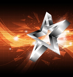 Abstract star explosion background Royalty Free Vector Image