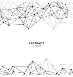 White neural network Royalty Free Vector Image