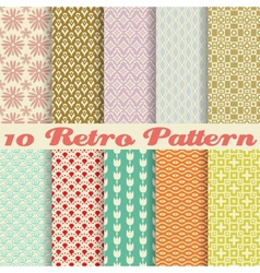Vintage different seamless pattern endless Vector Image