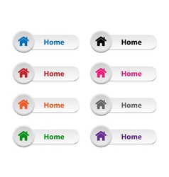 Blank web buttons Royalty Free Vector Image - VectorStock