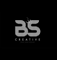 Bs logo letter design Royalty Free Vector Image