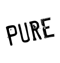 Pure rubber stamp Royalty Free Vector Image - VectorStock