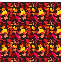 Abstract red waves background Royalty Free Vector Image