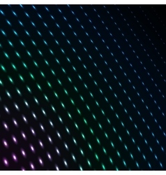 Abstract blue color neon dots dotted technology Vector Image