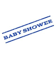 Baby Shower Watermark Stamp Royalty Free Vector Image