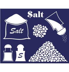 Salt Royalty Free Vector Image - VectorStock
