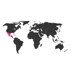 World map Royalty Free Vector Image - VectorStock