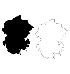 Chuvashia map Royalty Free Vector Image - VectorStock