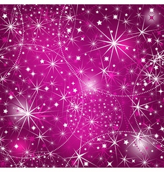 Seamless purple christmas pattern Royalty Free Vector Image