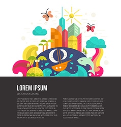 Fantasy World Royalty Free Vector Image - VectorStock