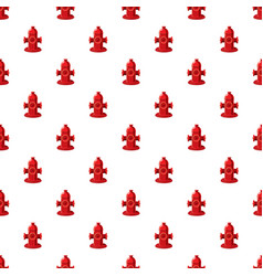 Fire hydrant pattern Royalty Free Vector Image