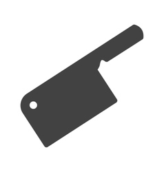 Meat Cleaver Royalty Free Vector Image - VectorStock