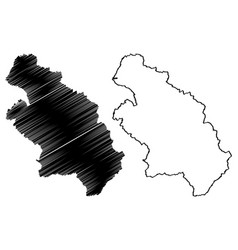 Tainan city administrative divisions taiwan Vector Image