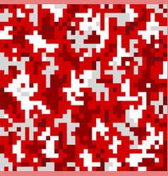 Camouflage military pixel Royalty Free Vector Image