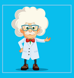 Lab Geek Man Royalty Free Vector Image - VectorStock
