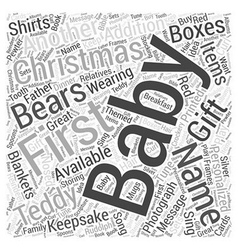 Gift word cloud concept Royalty Free Vector Image