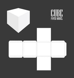 Paper model a classic steam train Royalty Free Vector Image