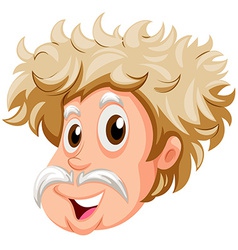 Cartoon hat old man Royalty Free Vector Image - VectorStock