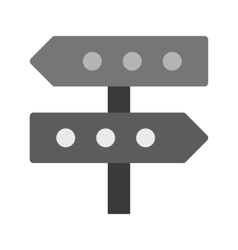 Lost directions Royalty Free Vector Image - VectorStock