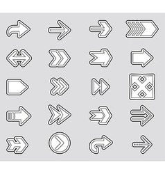 Turning blue arrows Royalty Free Vector Image - VectorStock