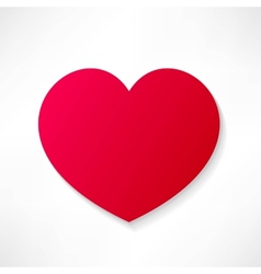 Red heart symbol Royalty Free Vector Image - VectorStock