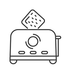 Broken toaster error 3d icon Royalty Free Vector Image